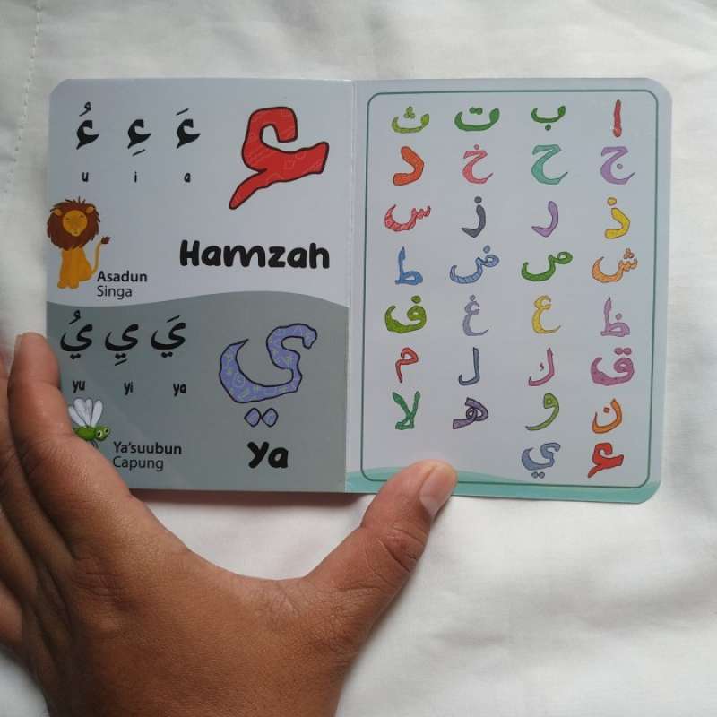 Promo Buku Aktivitas Anak 1-3 Tahun - Boardbook Mengenal Huruf Hijaiyah ...