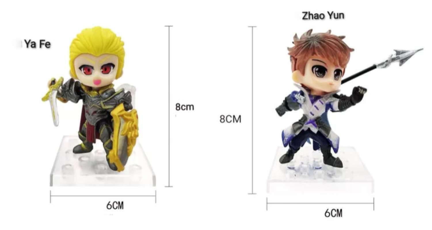 Promo League Of Legends Mobile Legends Heros Action Figure Zilong ...