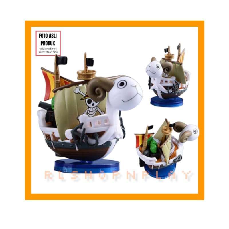 Promo Figure Kapal Going Merry & Thousand Sunny One Piece Luffy Nami ...