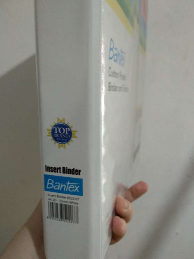 Jual Binder Card A4 Size 25mm Bantex Binder Album Kartu 2 Ring Di ...