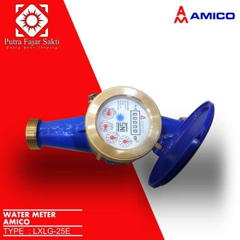 Promo Meteran Air Amico 1/2 Inch / Water Meter Amico / Flow Meter Amico ...