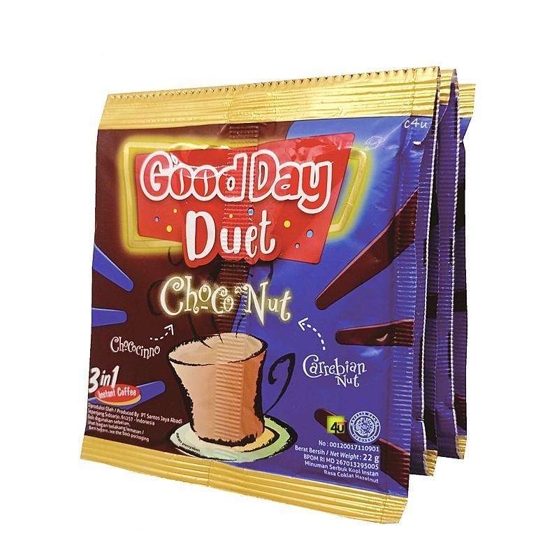 Promo Goodday Duet Kopi Good Day Choco Nut & Moca Caramel Renceng 5 ...