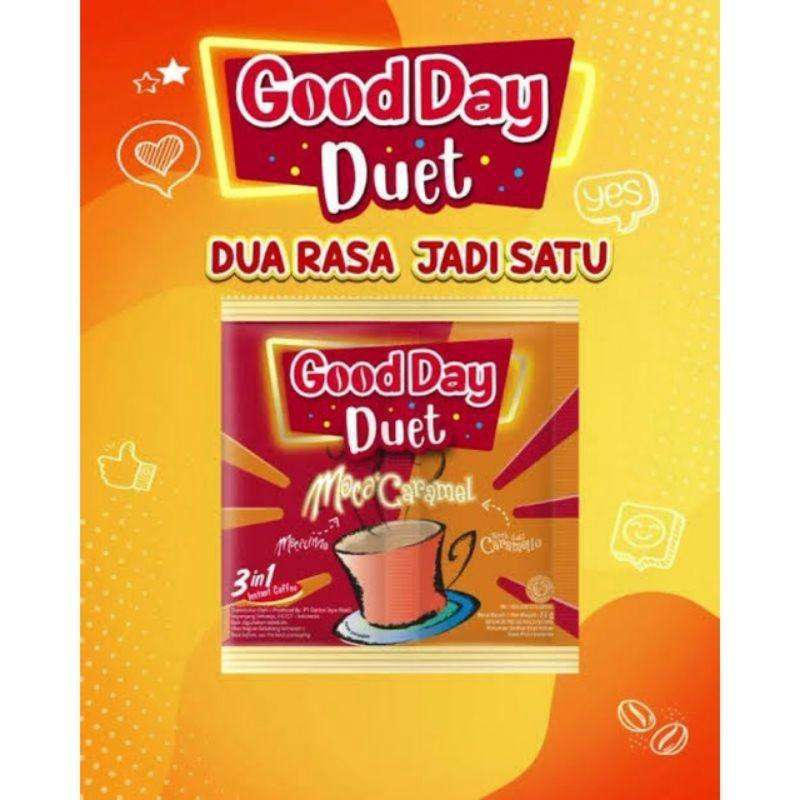 Promo Goodday Duet Kopi Good Day Choco Nut & Moca Caramel Renceng 5 ...