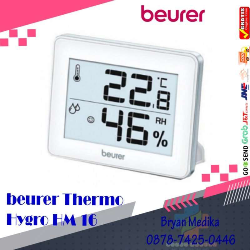 Promo beurer Hygrometer Thermo HM16 - HM 16 Pengukur Suhu dan ...