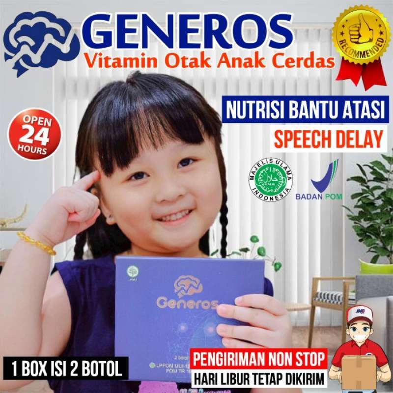 Promo Generos Multivitamin Penambah Nafsu Makan Dan Kecerdasan Anak ...