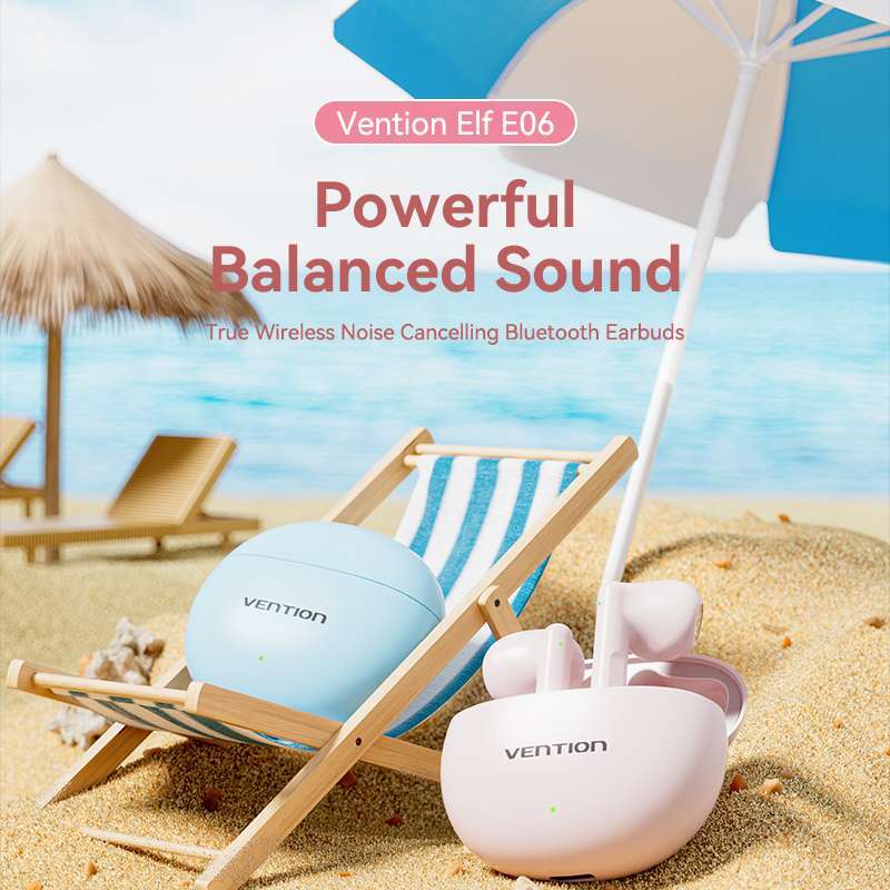 Promo Vention Tws True Wireless Bluetooth Enc Earbuds Earphone Headset ...