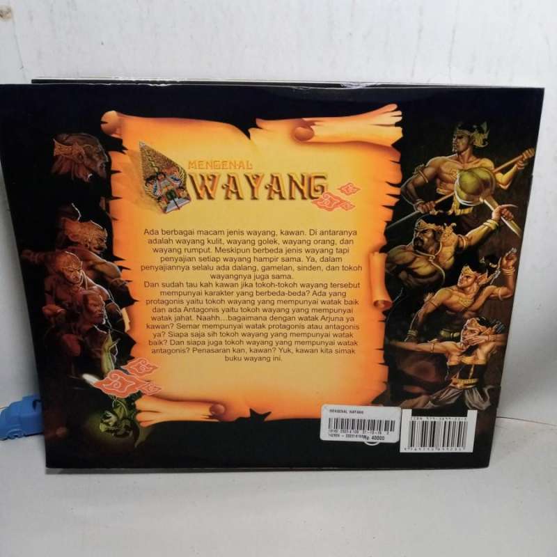 Jual buku sahabat kita mengenal wayang berwarna ada bonus 24 hal di ...