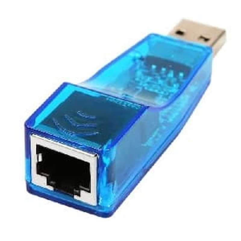 Jual Biru USB To LAN Adapter / USB To Ethernet / Usb to RJ45 di Seller ...
