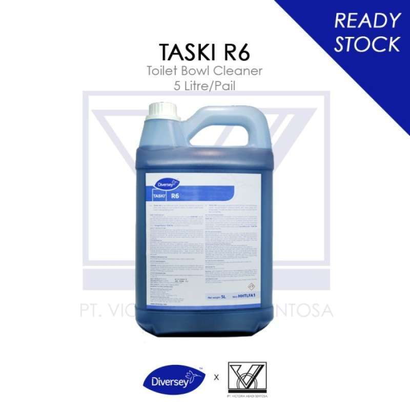 Promo Diversey Taski R6 (repackage) - Toilet Bowl Cleaner 1l Diskon 33% ...