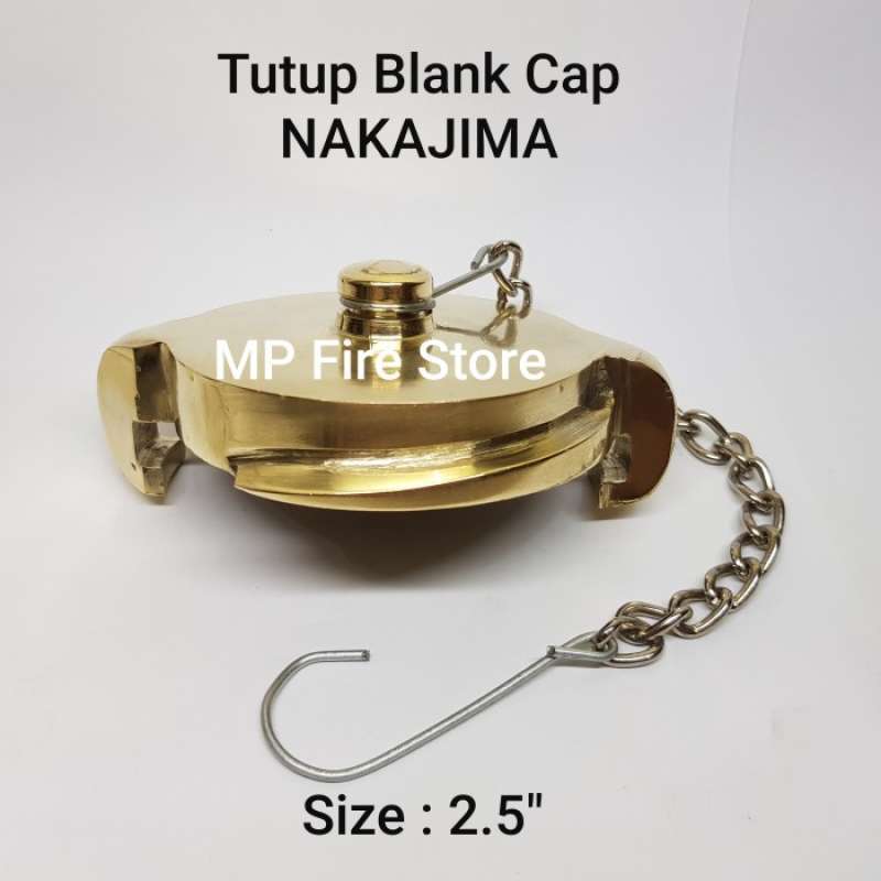 Promo FIRE BLANK CAP TUTUP DOP NAKAJIMA 2.5 in TUTUP COUPLING HYDRANT ...