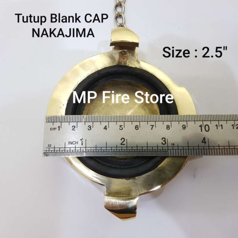 Promo Fire Blank Cap Tutup Dop Nakajima 2.5 In Tutup Coupling Hydrant ...