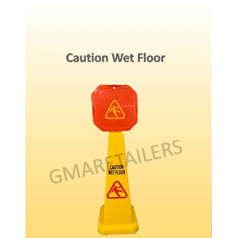 Promo Caution Wet Floor Sign ( Segitiga ) Diskon 23% Di Seller Cv ...