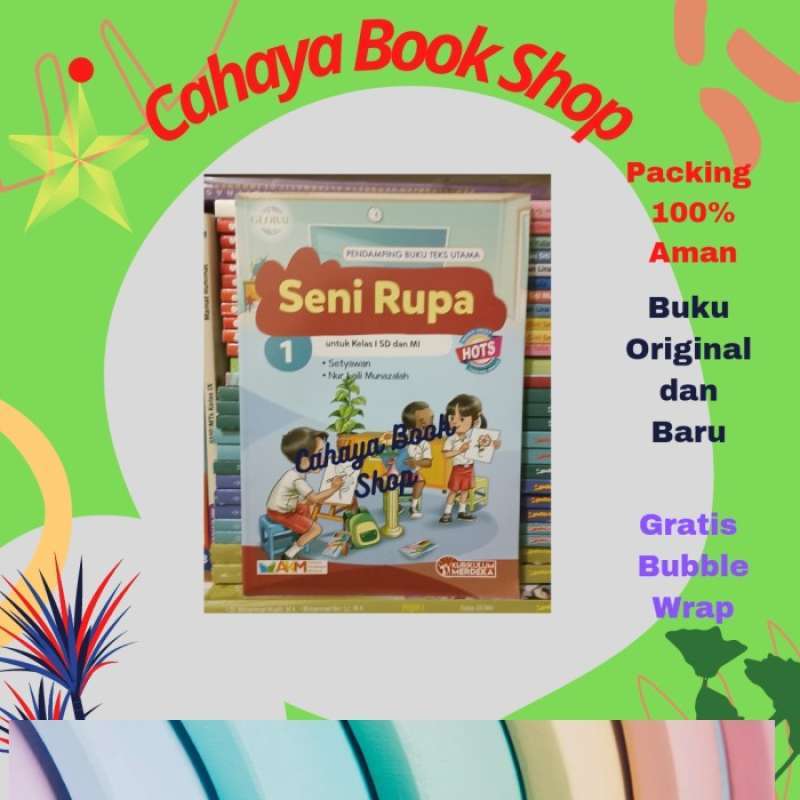 Promo Buku Seni Rupa Kelas 1 SD Kurikulum Merdeka Global Diskon 23% di ...