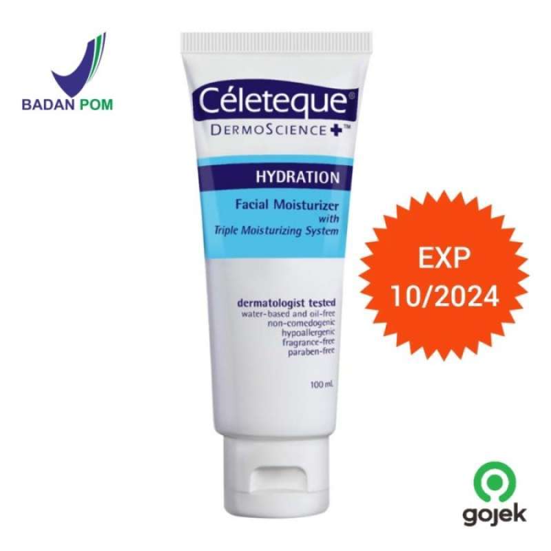 Promo CELETEQUE HYDRATION FACIAL MOISTURIZER 100ML Diskon 23% di Seller ...