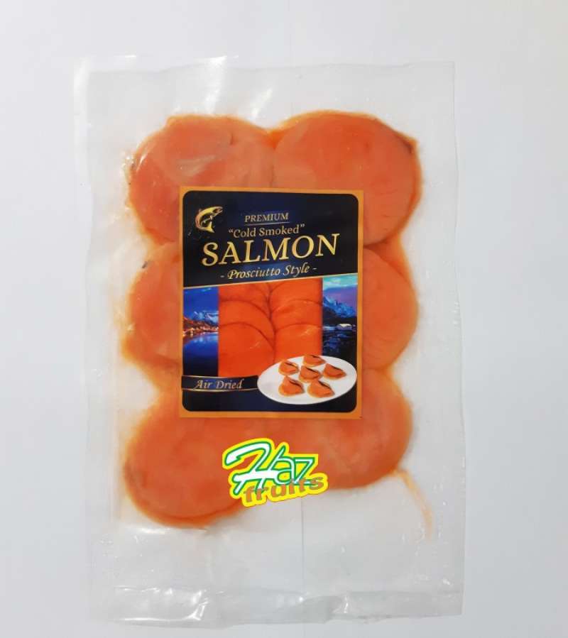 Jual Premium Smoked Salmon Prosciutto Style Round 100gr Halal Metzger ...