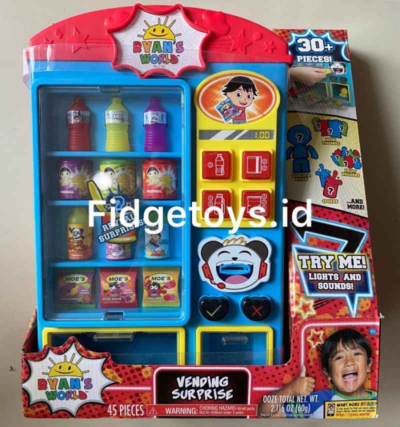 Promo Ryan's World Vending Machine Playset Diskon 23% di Seller Prasywa ...