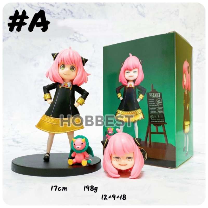 Promo ACTION FIGURE SPY X FAMILY : ANYA FORGER - MINIATUR TOPPER KUE ...