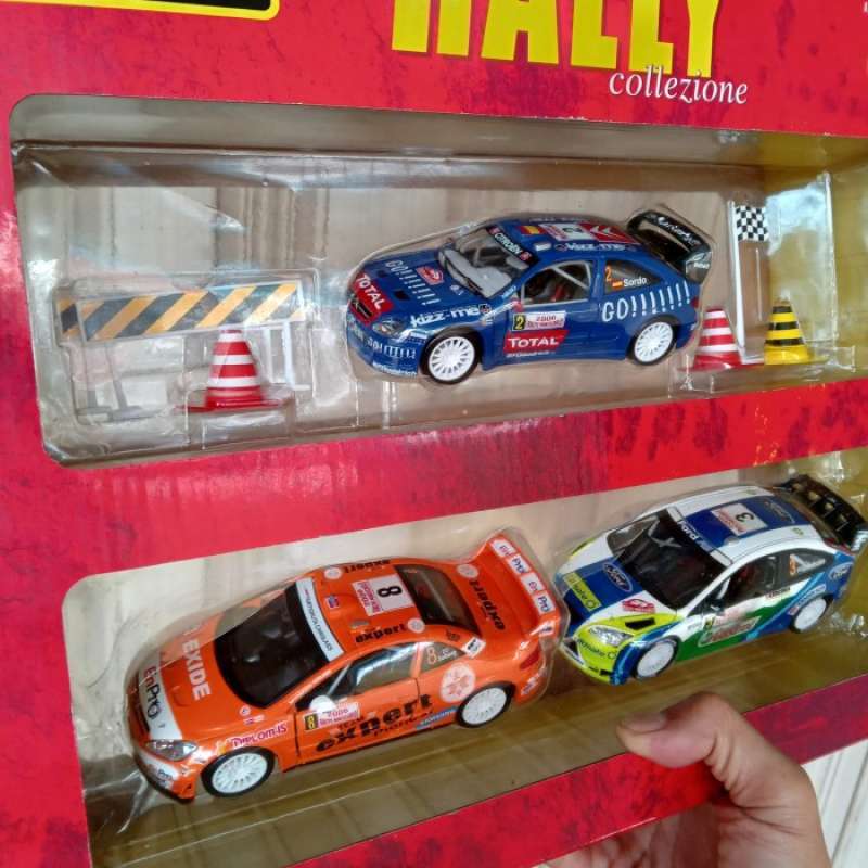 Promo Diecast burago rally 1:32 Paket 3 Mobil Rally Team Diskon 23% di ...