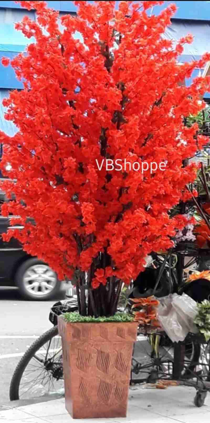Jual Pohon Imlek Sakura Meihua Cherry Blossom Jepang Vas Rimbun 2.5 ...