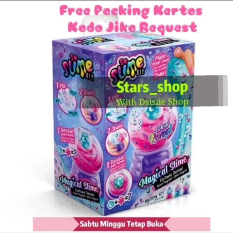 Promo So Slime DIY magical Slime Fortune Reveal Original / Mainan Slime ...