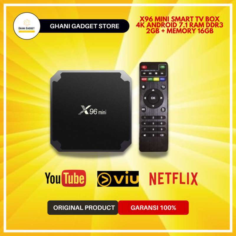 Promo Stb Android Set Top Tv Box 7.1 Ram Ddr3 2gb Internal 16gb Netflix ...