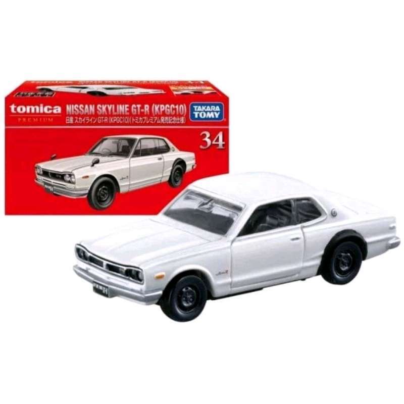 Jual TOMICA PREMIUM NISSAN SKYLINE GTR KPGC10 WHITE PUTIH TAKARA TOMY 34 DIECAST MOBIL KUNO ...