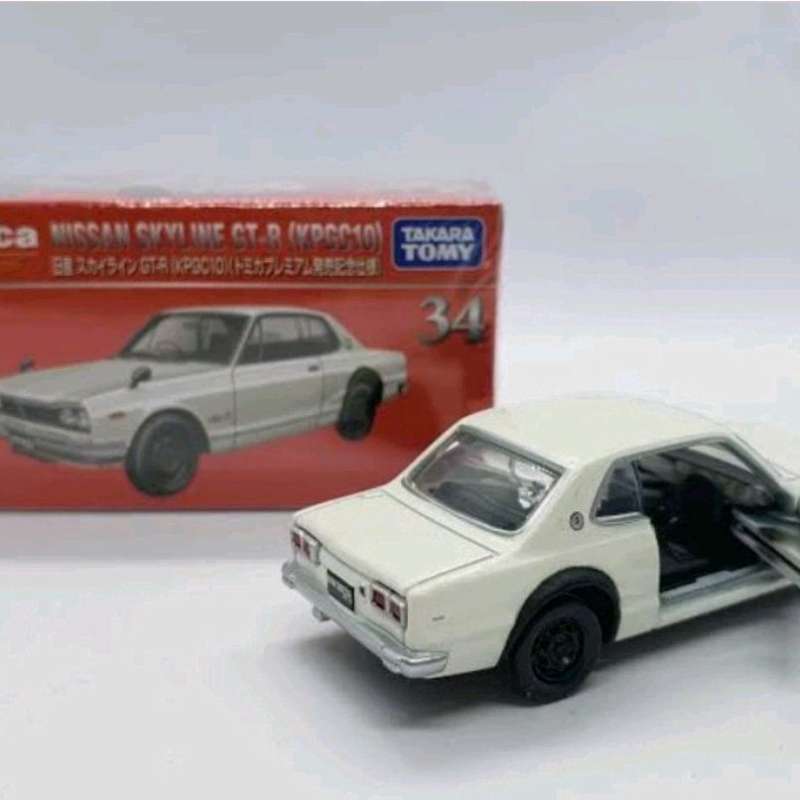 Jual TOMICA PREMIUM NISSAN SKYLINE GTR KPGC10 WHITE PUTIH TAKARA TOMY 34 DIECAST MOBIL KUNO ...