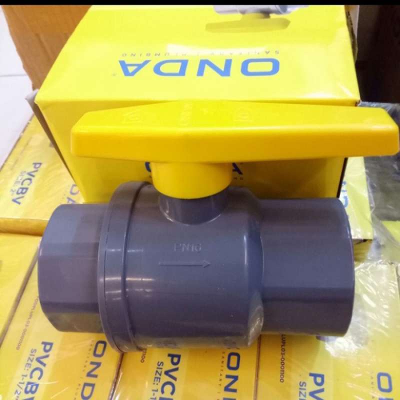 Promo Ball Valve PVCBV 3 inch / stop kran PVC socket Diskon 23% di ...