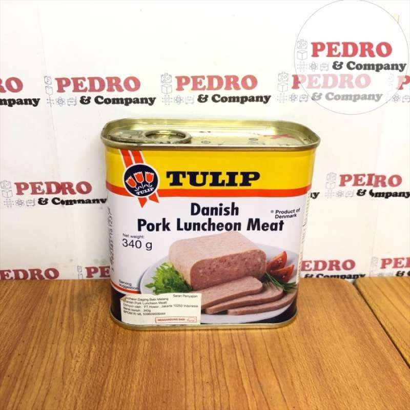 Promo Tulip Danish Pork Luncheon Meat 340 Gram - Daging Babi Kaleng ...