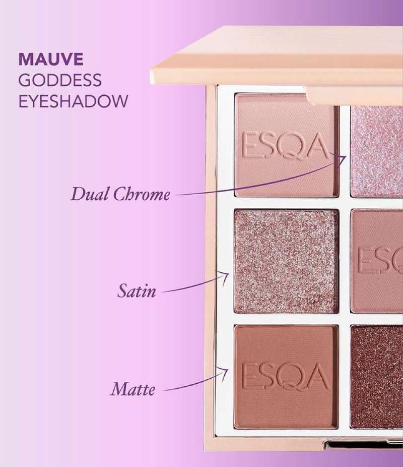 Promo Esqa Goddess Eyeshadow Palette - Mauve Diskon 23% Di Seller ...