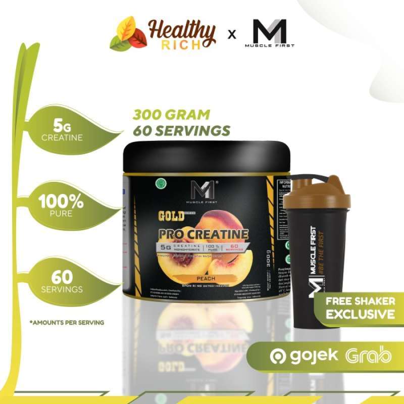 Promo Muscle First Pro Gold Creatine Murni Creakong Platinum Creatine ...