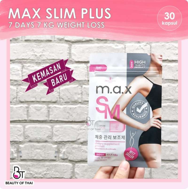 Promo MAX SLIM PLUS 7 DAYS 7 KG WEIGHT LOSS Diskon 23% di Seller Hanei ...
