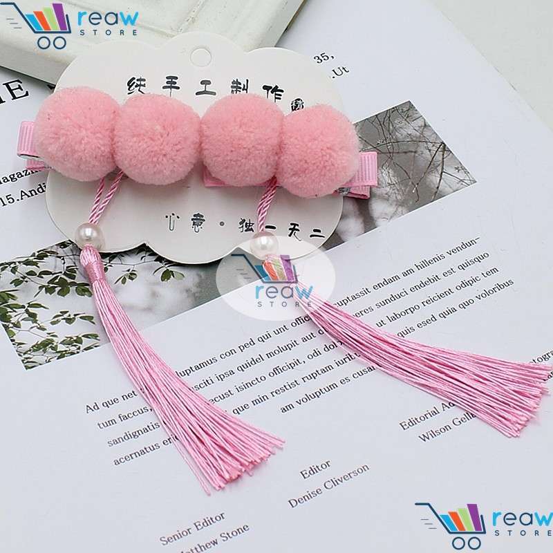 Jual Bando Imlek Sincia Cewek Putri Meimei Keke Onde Bulat Merah Rumbai ...