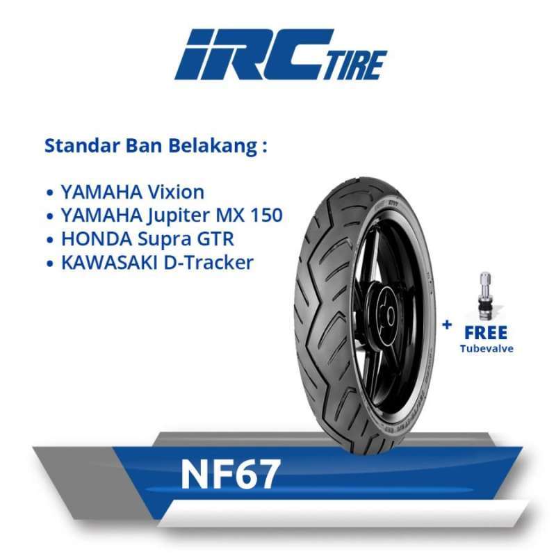 Promo Ban Belakang Motor IRC 120/70-17 NF67 Tubeless Yamaha All New Vixion Diskon 9% di Seller ...