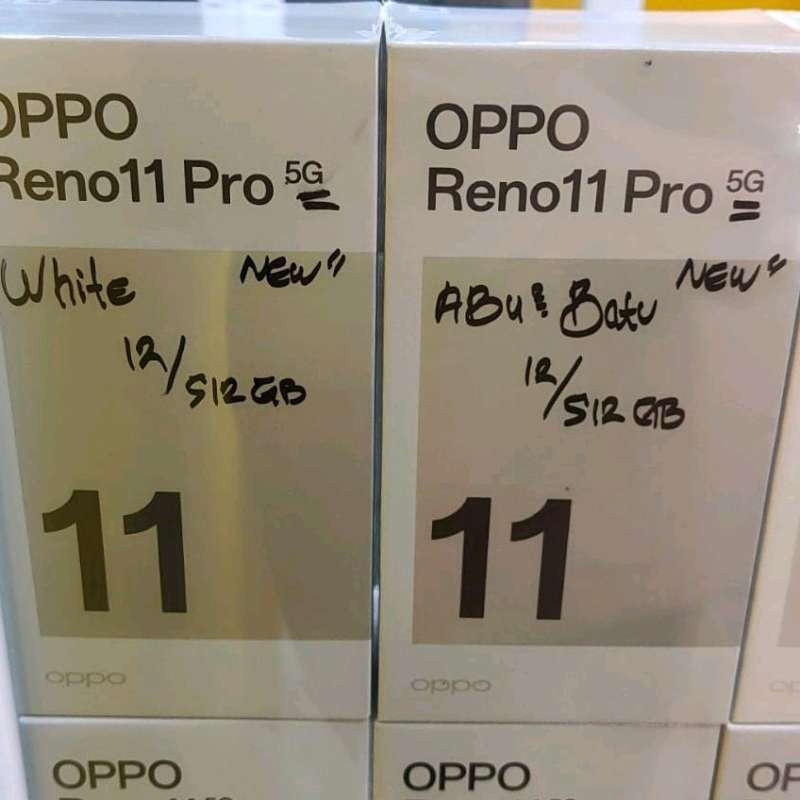 Jual OPPO Reno 11 Pro 5G 12GB+512GB BNIB Garansi Resmi Indonesia di ...