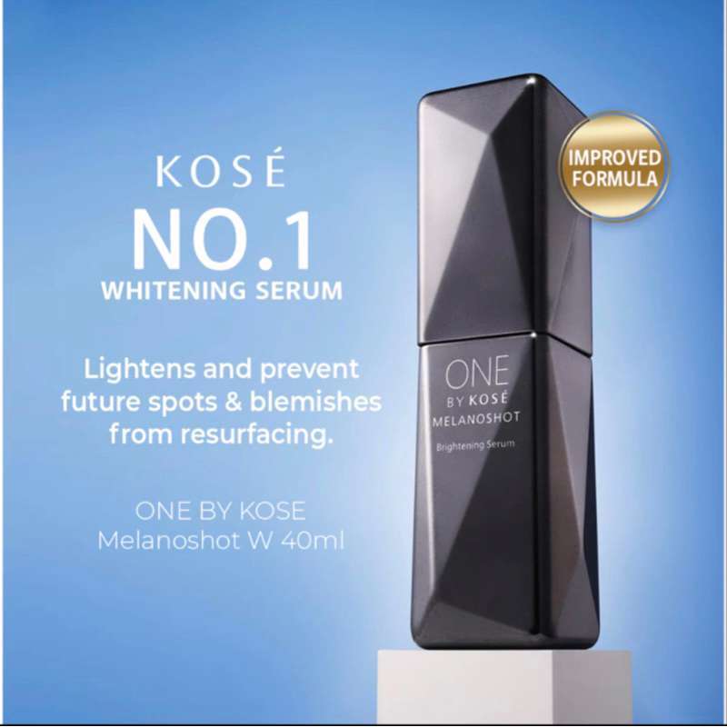 Jual ONE BY KOSE Melano Shot W Large Whitening Serum 65ml Improved Formula Japan di Seller ...