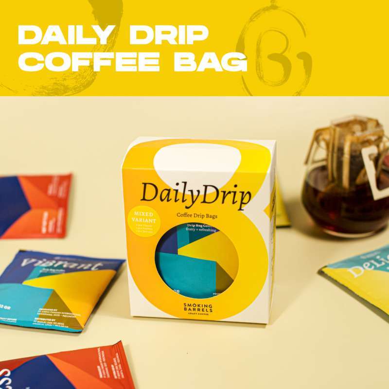 Promo Daily Drip - Coffee Drip Bag 12gr-Kopi Seduh Praktis Arabika Specialty - VIBRANT Diskon 10 ...