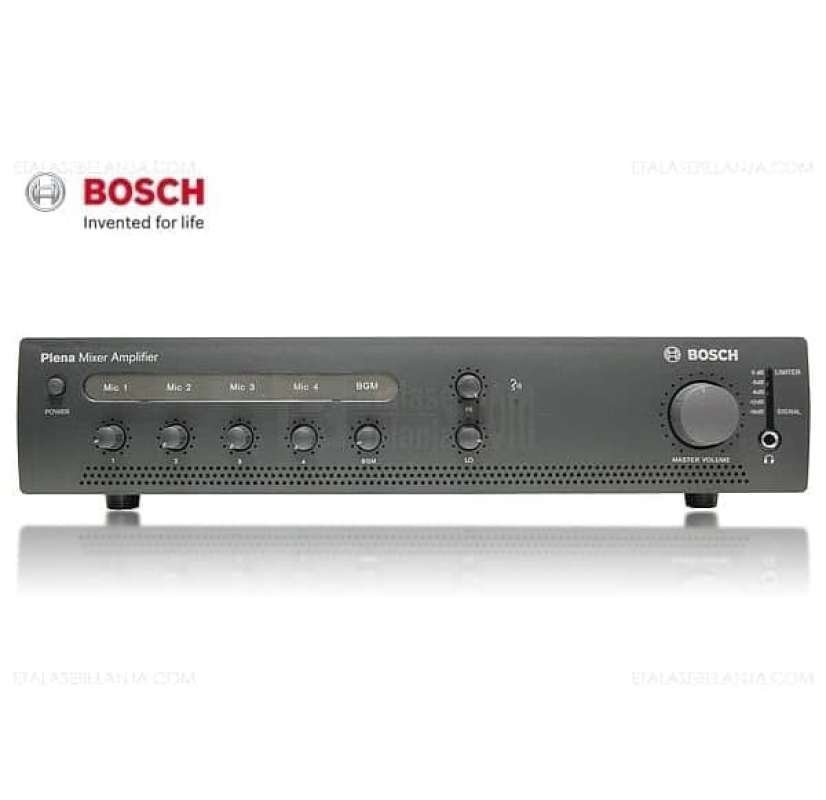 Promo Power Ampli Bosch PLE-1ME120 120 Watt Plena Mixer Amplifier Diskon 23% di Seller ...