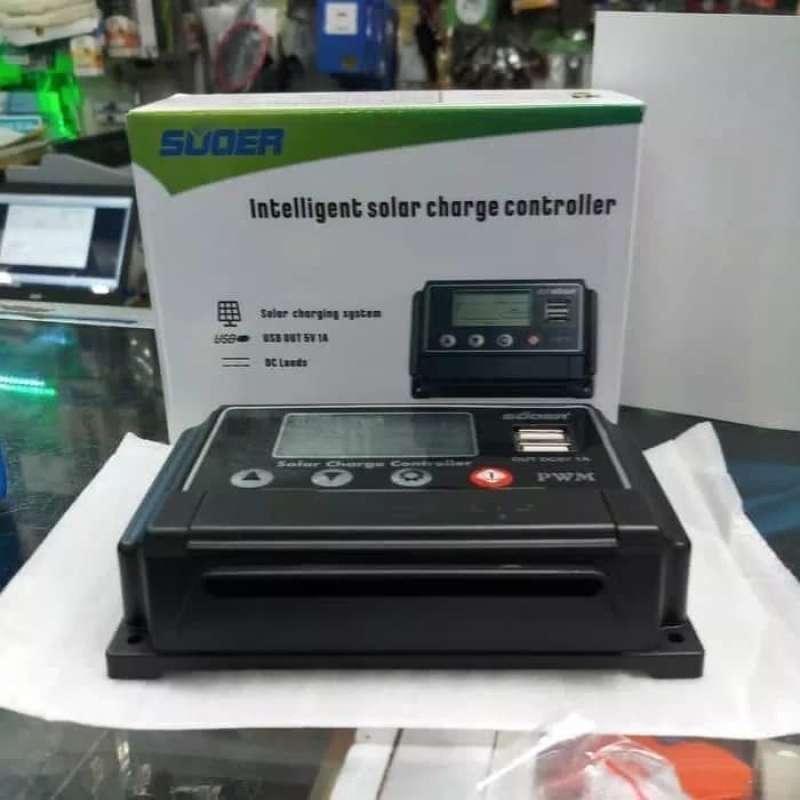 Promo Solar charger controller PWM-12v-10A Solar panel system original ...