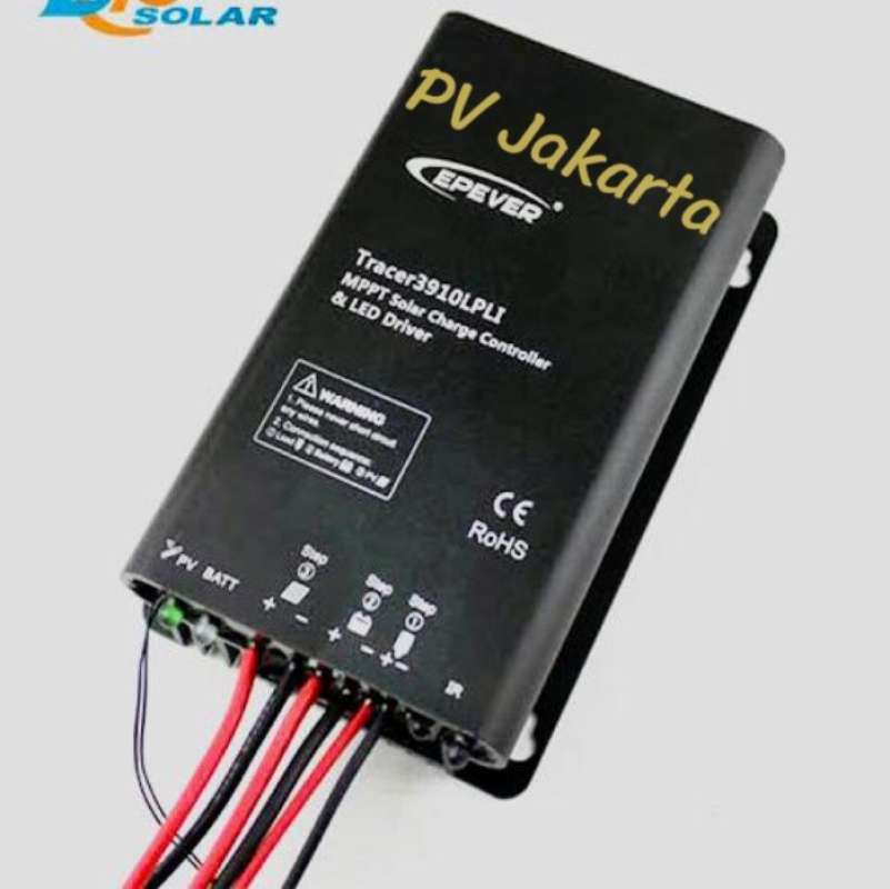 Promo Epever Controller Tracer 3910LPLI MPPT 15A with LED Driver 3910 ...