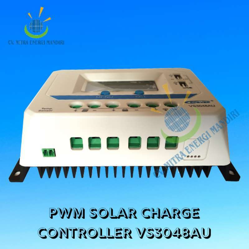 Promo Solar Charge Controller 30A EPEVER VS3048AU 12/24/36/48VDC AUTO PWM Diskon 23% di Seller ...