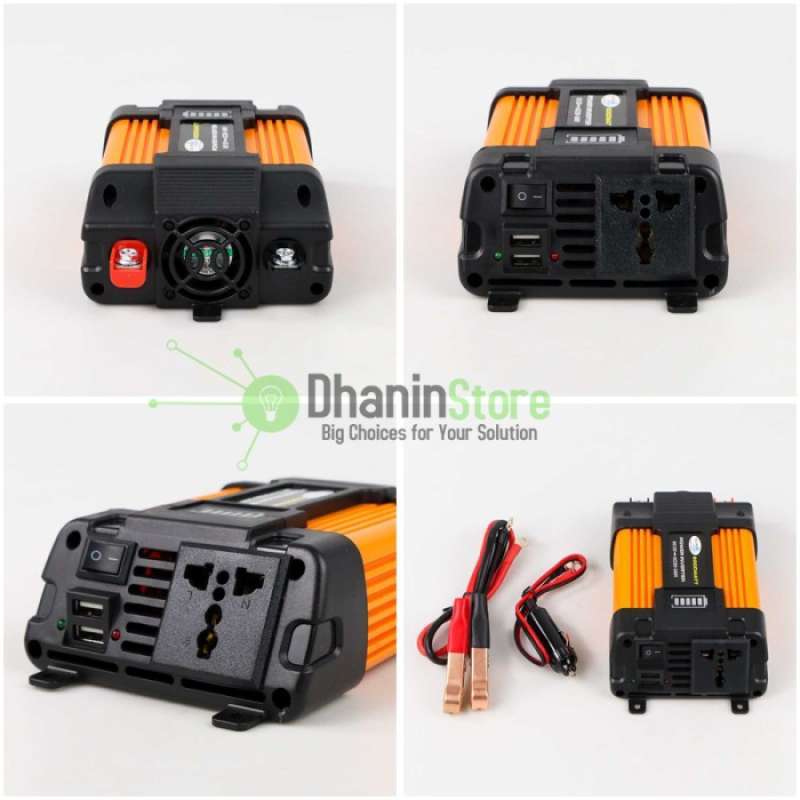 Promo Car Power Inverter Mobil Transformer DC 12v Ke AC 220v 6000 Watt ...