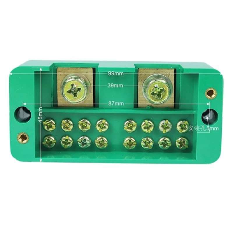 Promo Ac/dc Wire Combiner (2-in To 8-out) Junction Box Solar Panel ...