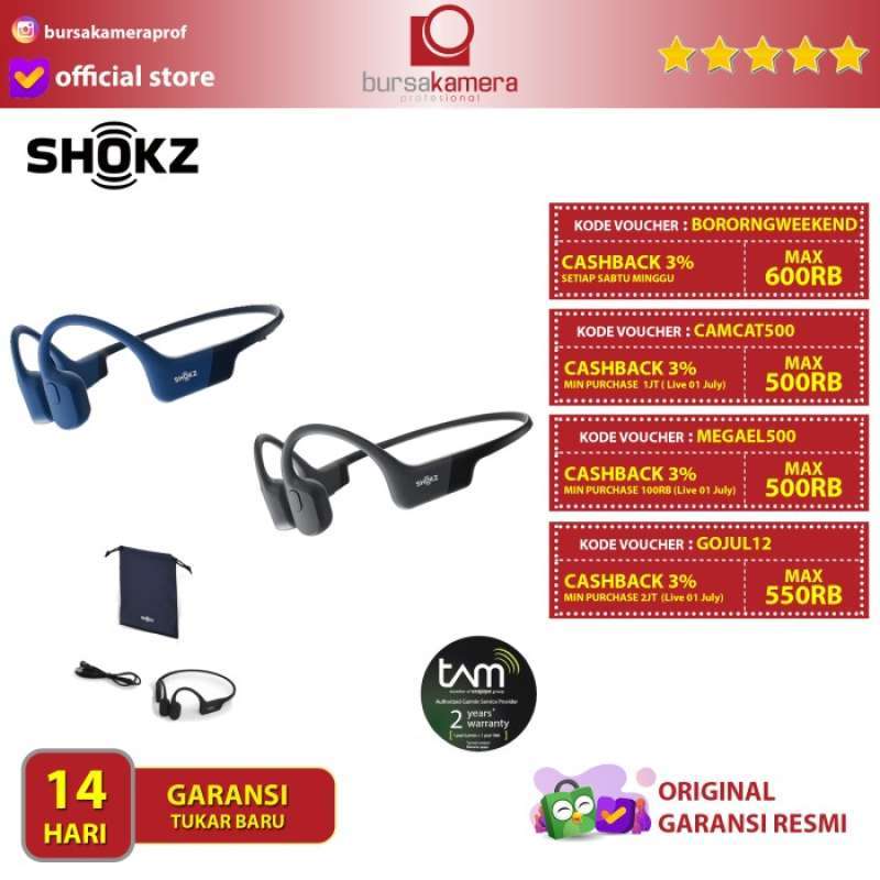 Promo SHOKZ OpenRun Mini Bone Conduction Wireless Open-Ear Headphones ...