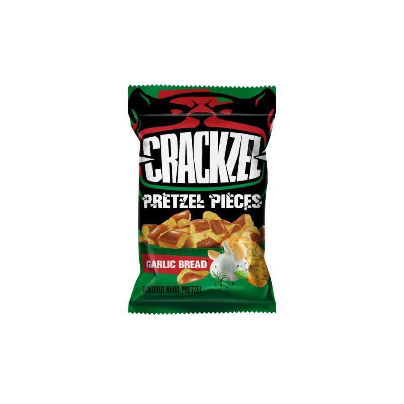 Promo Crackzel Pretzel Pieces Garlic Bread 85 Gr Diskon 4% Di Seller ...