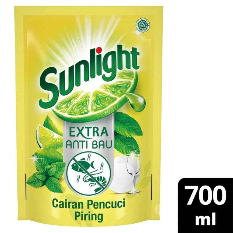 Promo SUNLIGHT Mint Refill Sabun Cuci Piring 650 ml Diskon 2% di Seller ...
