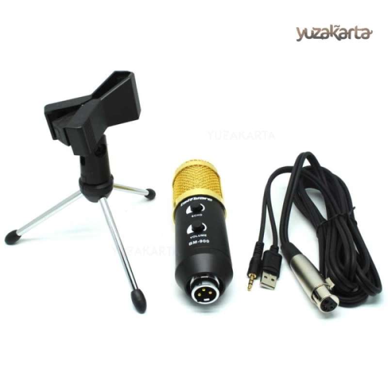 Promo Professional Condenser BM-900 Microphone with Mini Tripod Diskon ...
