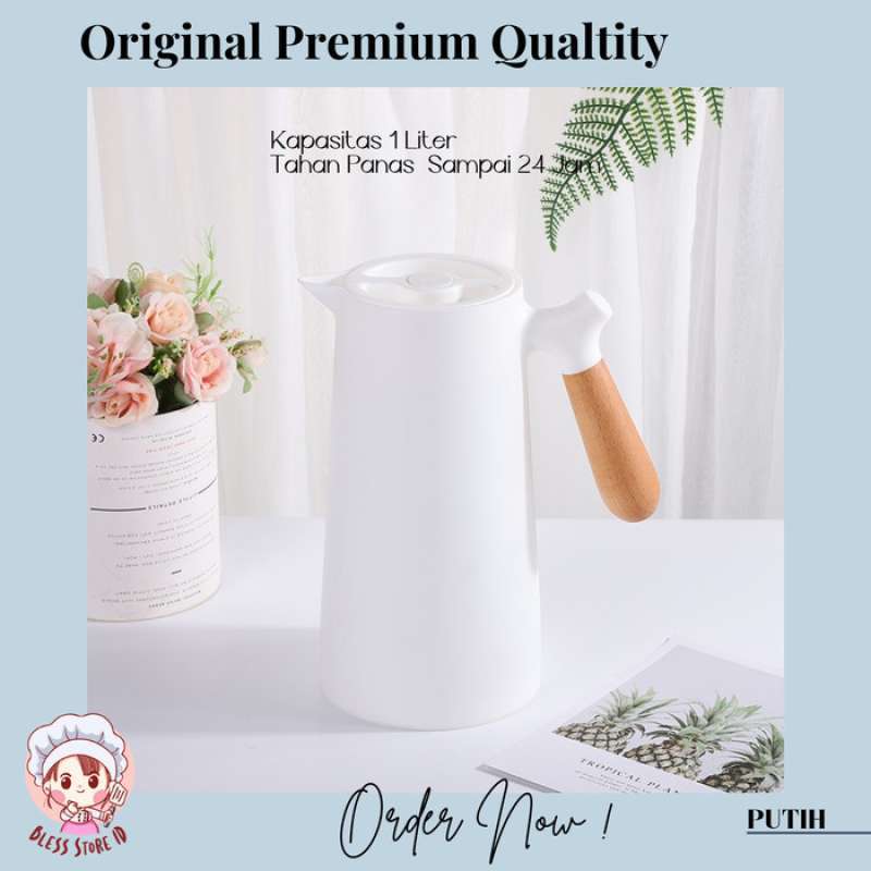 Promo Thermos Nordic 1 L Teko Air Minum Termos Teko Tahan Panas Teko ...