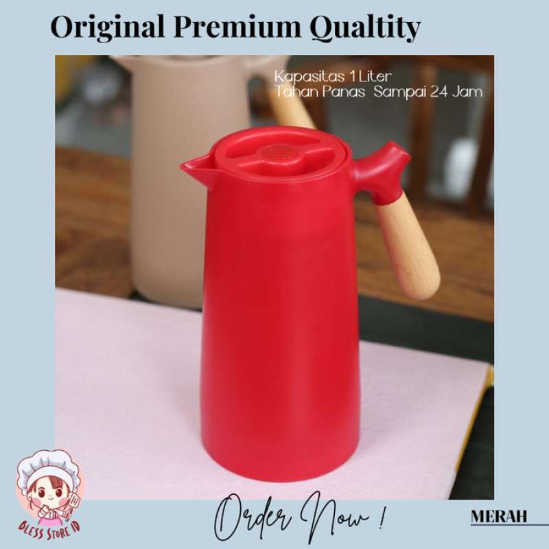 Promo Thermos Nordic 1 L Teko Air Minum Termos Teko Tahan Panas Teko ...