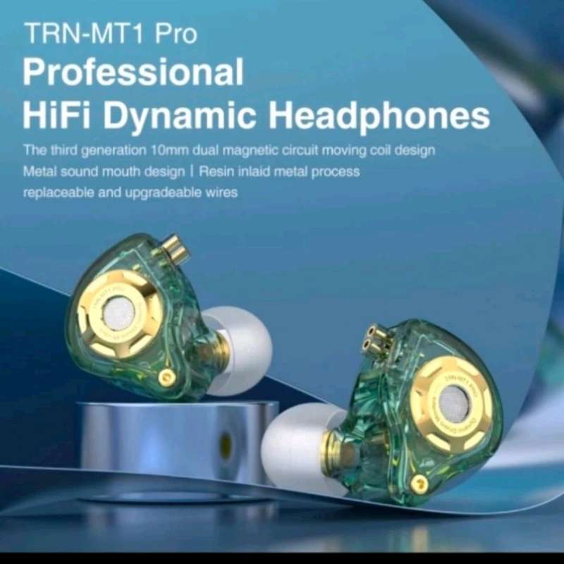 Jual Trn Mt1 Pro In Ear Monitor Iem Earphone Hybrid Hifi Alt Kz Edx Pro ...